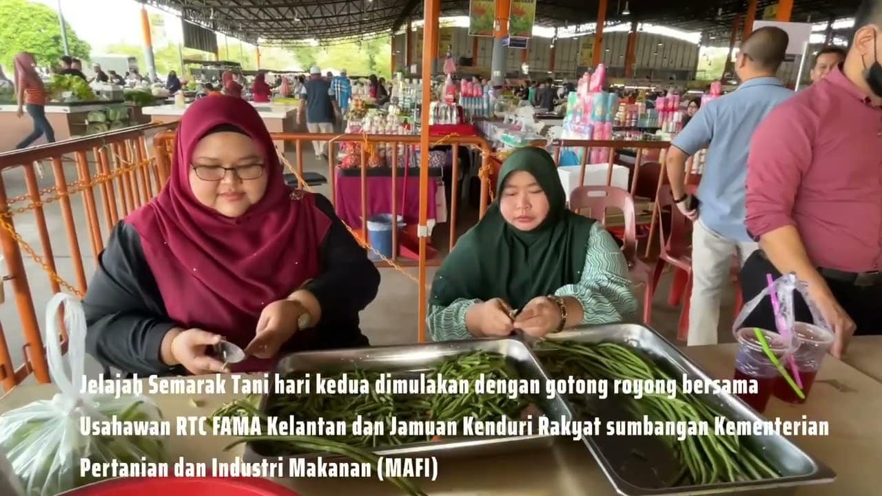Program Semarak Tani Keluarga Malaysia - Kelantan - FAMA TV