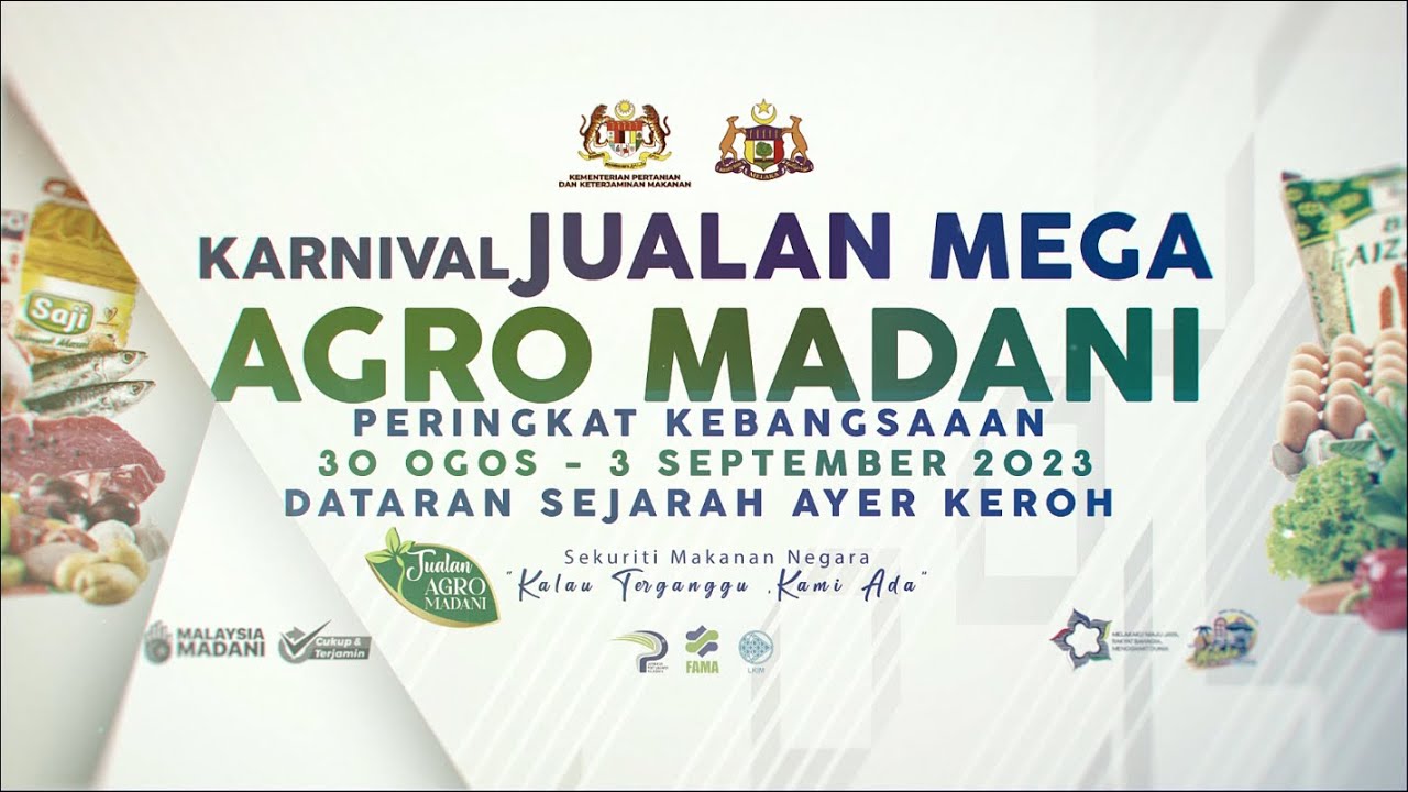 Promosi Karnival Jualan Mega Agro Madani Peringkat Kebangsaan, Melaka - FAMA TV