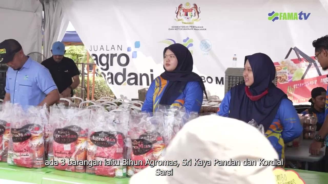 Day 1 Jualan Agro Madani @ Program Madani Rakyat 2024 Zon Tengah - FAMA TV